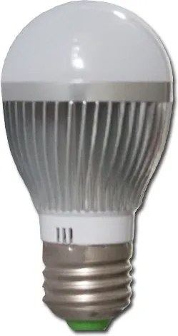 Max Žárovka LED 3W E27 Alu tělo - 4000-4500K Pure White - čistá bílá