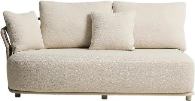 Béžová/taupe zahradní modulární pohovka 170 cm Osani – Kave Home