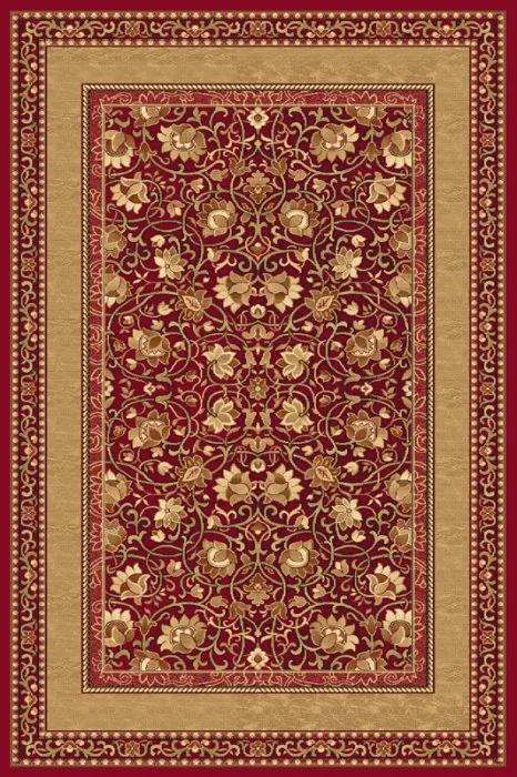 Kusový koberec Liza vínový (dark red) 100 x 180 cm