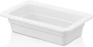 KULSAN MELAMÍNOVÁ GASTRO MÍSA 26,5X16,2X6,5CM BÍLÁ