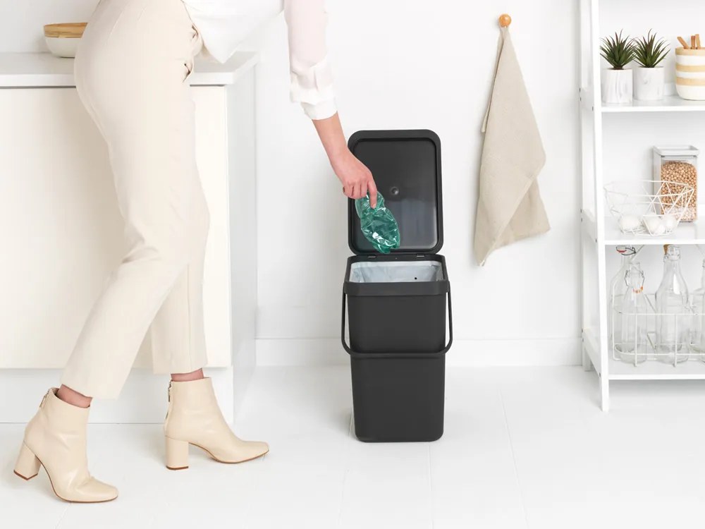 Brabantia Koš Sort&Go 25L šedá