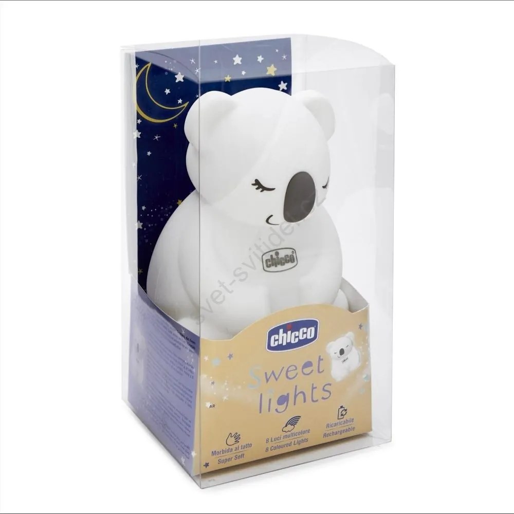Chicco Chicco - Dětská noční lampička SWEET LIGHTS koala AG0143