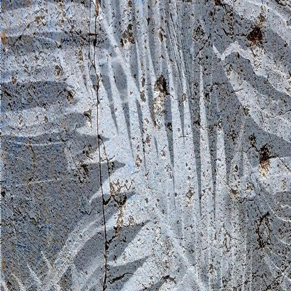 Ozdobný paraván, Palmové inspirace - 110x170 cm, třídílný, obustranný paraván 360°