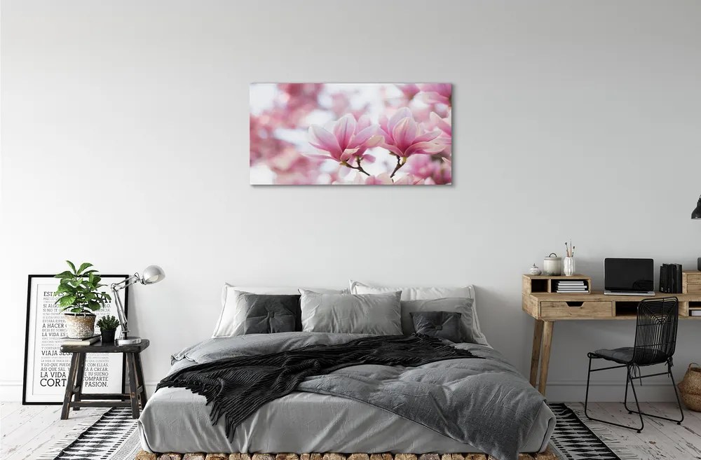 Obrazy na plátně magnolie strom 120x60 cm