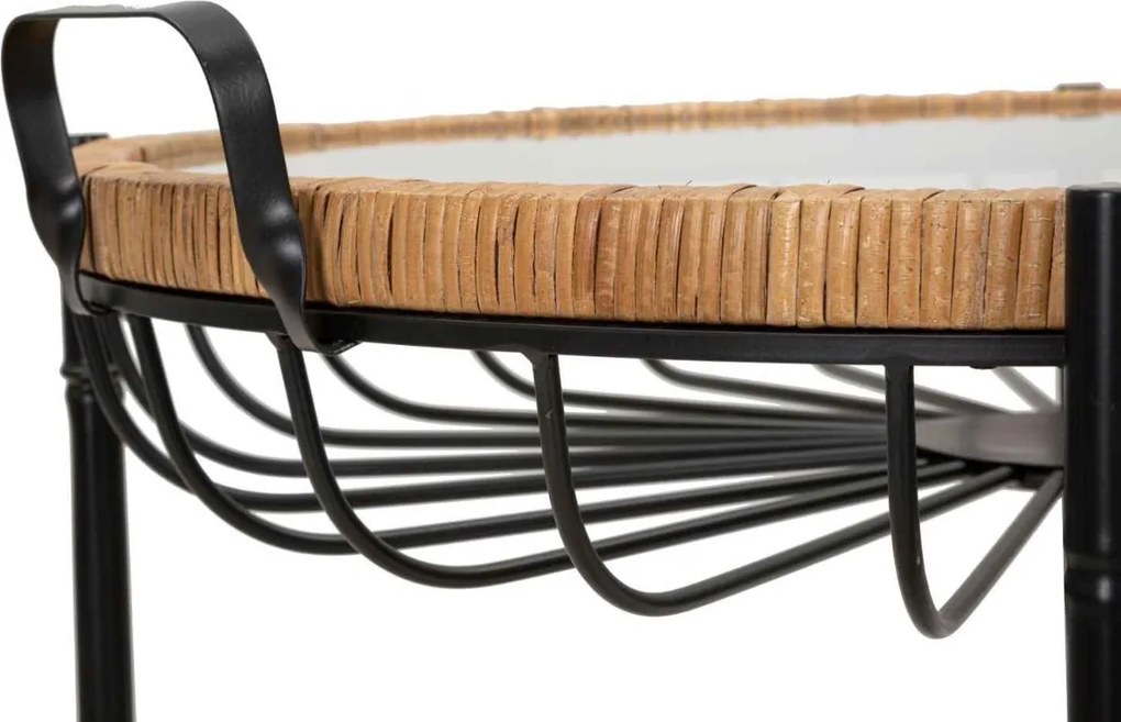 Designový konferenční stolek Barbalyn 70,5 cm vícebarevný