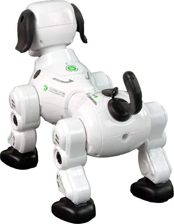 LEAN Toys Interaktivní pejsek – robot s dálkovým ovládáním