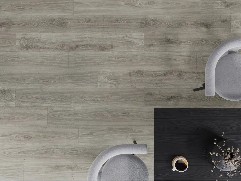 Mexen Silver Creek Vinylová prkna 1240 x 182 mm SPC 6,5 mm, podložka IXPE 1,5 mm, 4 V-Fuga, Dub - F1047-1240-182-505-4V1-01