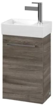 Villeroy & Boch Avento - Umyvadlová skříňka, 340x514x202 mm, 1 dvířka, Stone Oak A87601RK