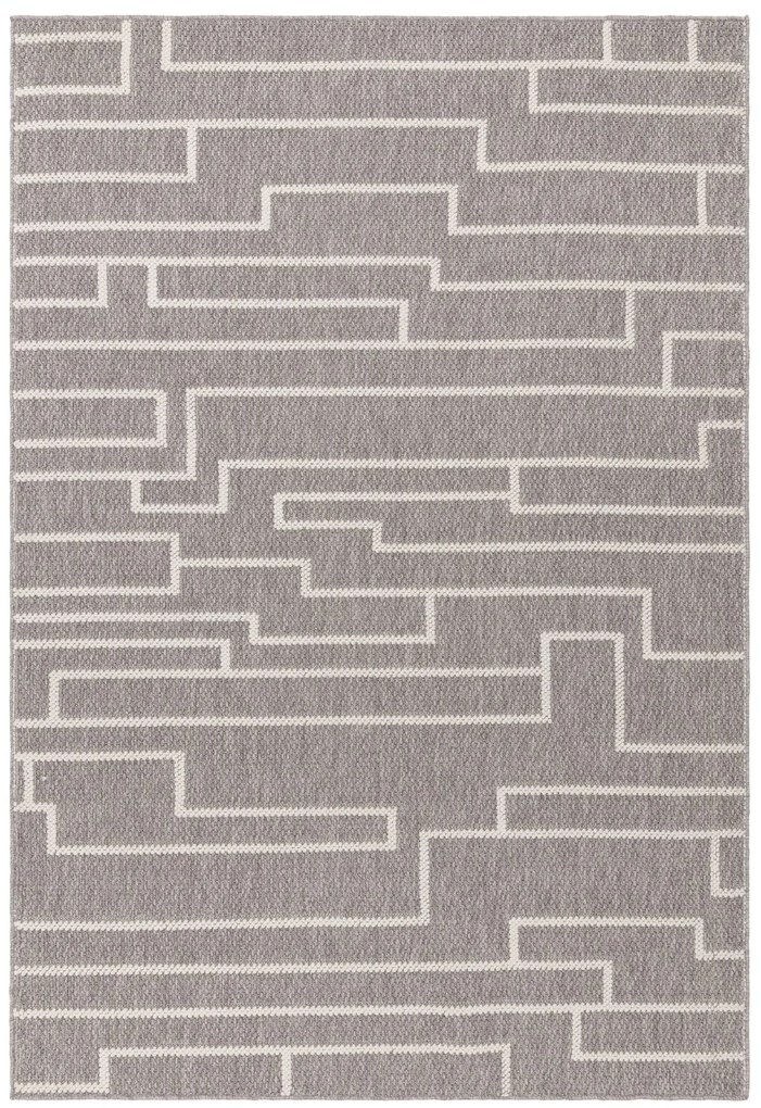 Tribeca Design Kusový koberec Sides Track Grey Rozměry: 120x170 cm