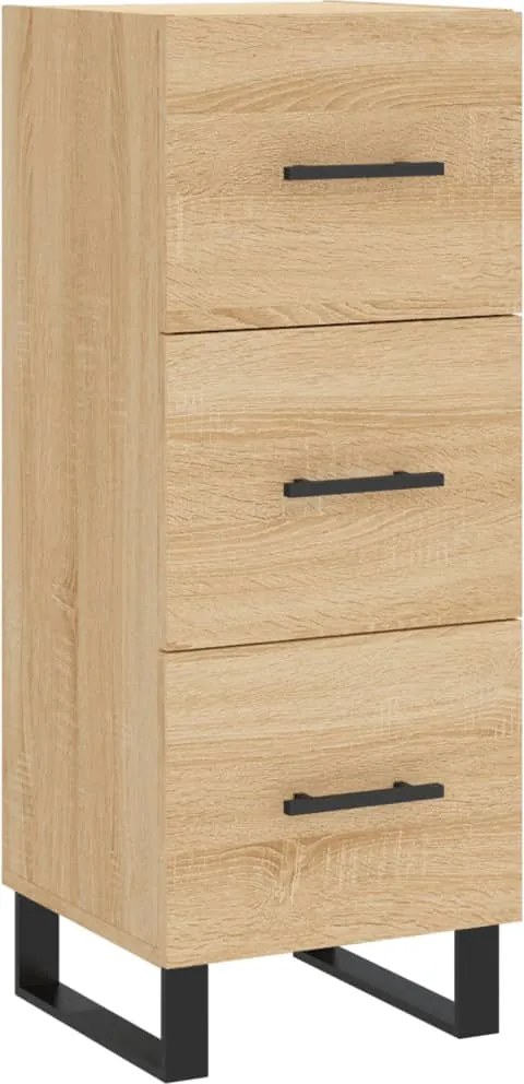 Skříň highboard dub sonoma 34,5 x 34 x 180 cm kompozitní dřevo 3198876