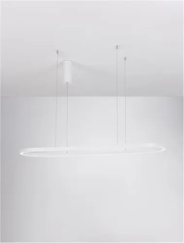 Závěsné LED svítidlo NOVA LUCE CUPPE 58W 3000K bílé 9345625