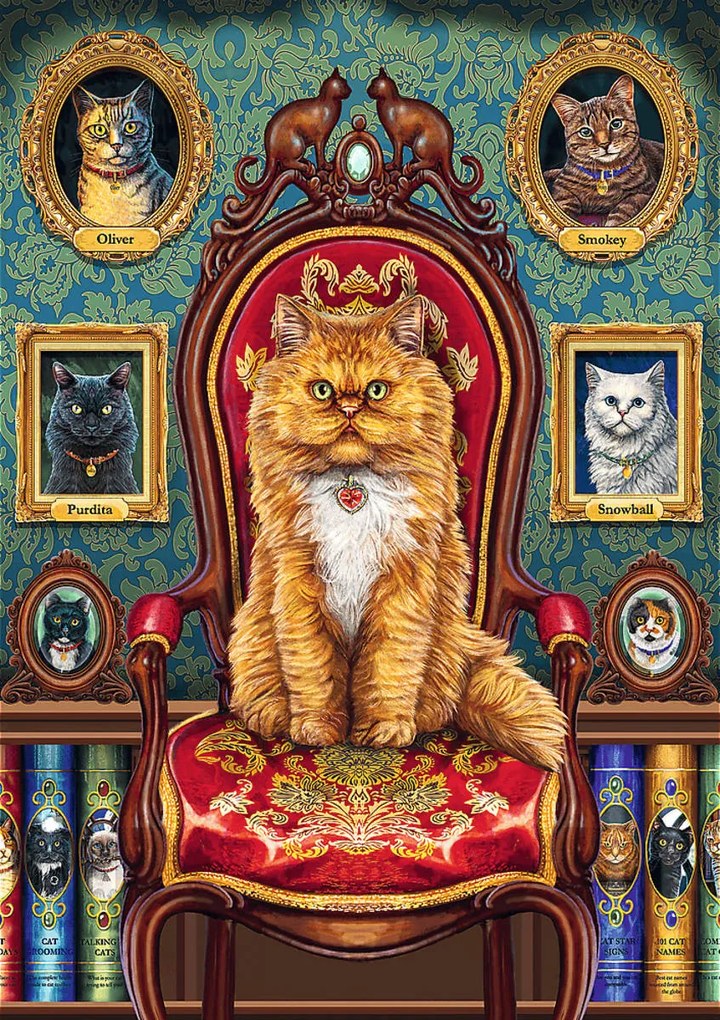 TREFL PUZZLE Magic Collection Šílené kočky 48x68cm skládačka 1000 dílků tr10896