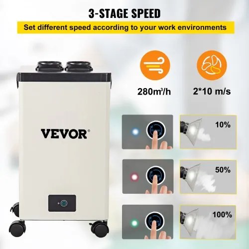 Odsavač pájecích výparů, 150 W 3002 l/min pohlcovač kouře