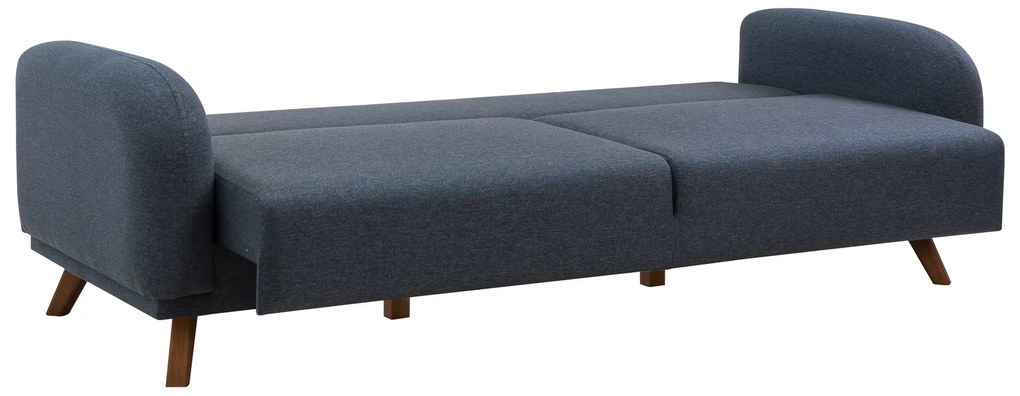 Hanah Home Třímístná pohovka HERA tmavě modrá 237 cm