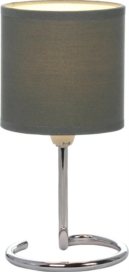 Globo ELFI 24639DG Noční stolní lampa chrom 1 x E14 max. 40w 25 x 12 x 12 cm