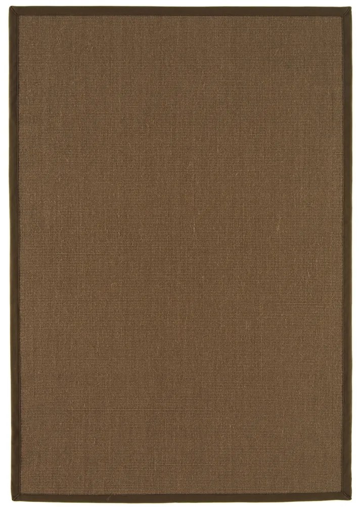 Bighome - Lemovaný Sisal koberec 120x180cm - mokka