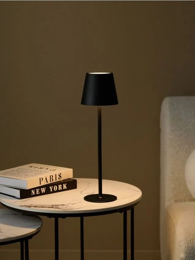 Sinsay - Moderní stolní LED lampa - černá