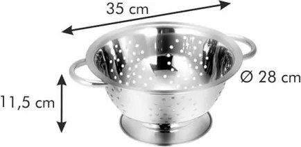 TESCOMA Cedník s podstavcem GrandCHEF ø 28 cm