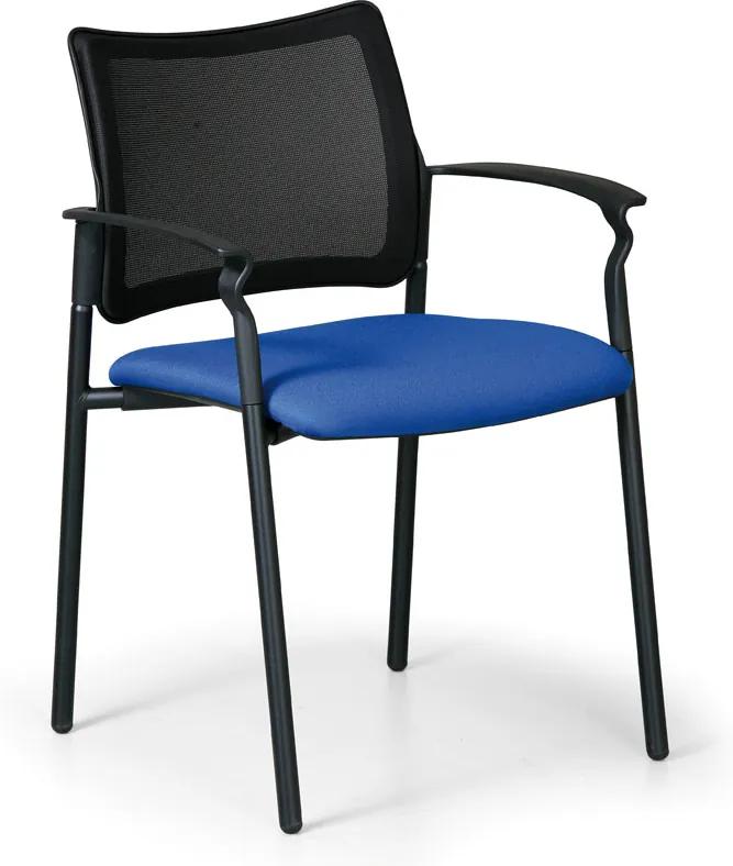 Antares Konferenční židle ROCK s područkami, modrá