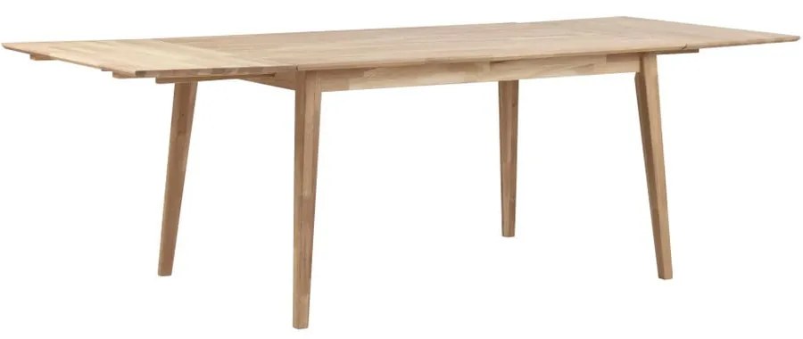 Rozkládací jídelní stůl v dekoru dubu 90x140 cm Filippa - II. jakost – Rowico