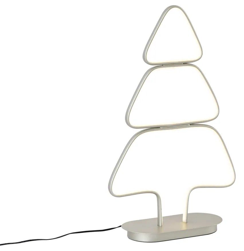 Vánoční stolní lampa ocelová vánoční stromek vč. LED - Arbre