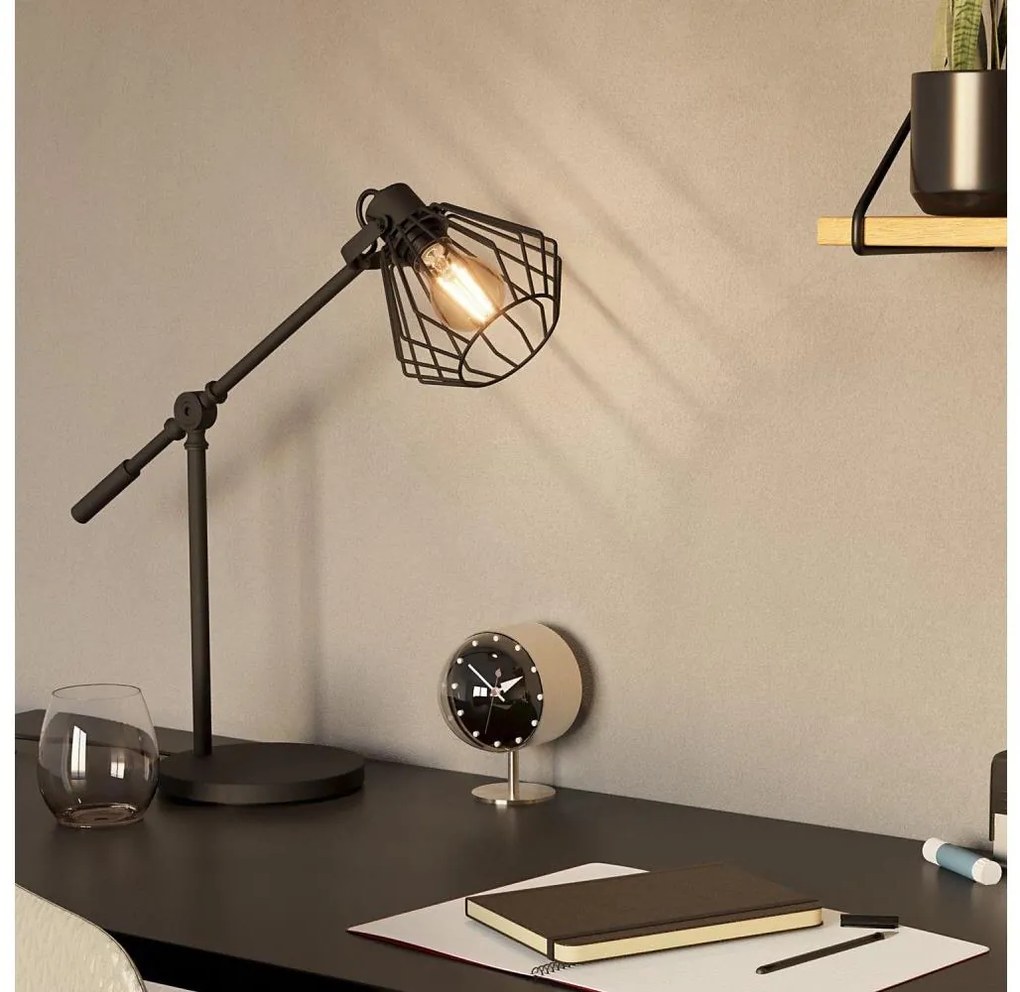 Eglo 99019 - Stolní lampa TABILLANO 1 1xE27/40W/230V