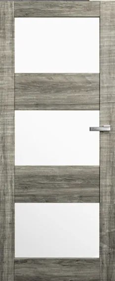 Interiérové dveře vasco doors TEO model 5 Průchozí rozměr: 70 x 197 cm, Orientace dveří: Levé dveře, Dekor: Buk jasmínový