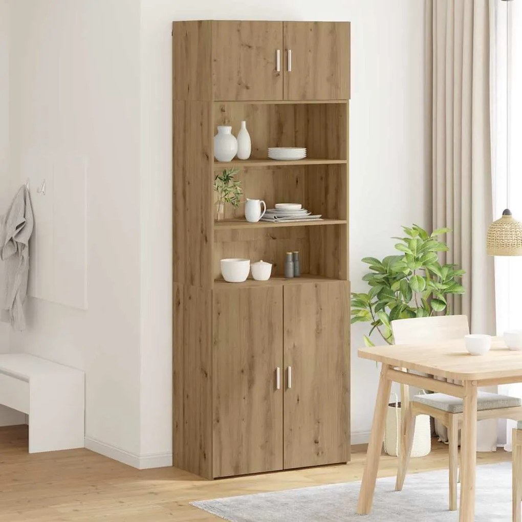 Úložná skříňka Artisanový dub 80 x 42,5 x 225 cm 3402819