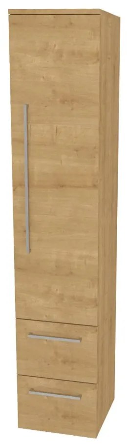 Mereo Mereo, Bino, koupelnová skříňka vysoká 163 cm, pravá, Multidecor, CN698DARL