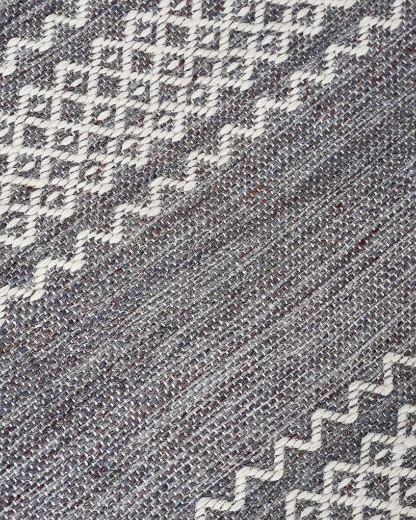 House Doctor Venkovní koberec Ciero Light Grey 70 × 50 cm, šedá barva, textil