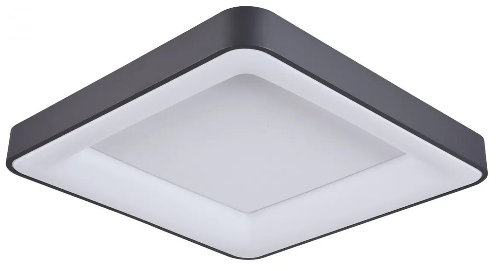 Italux 5304-850SQC-BK-3 LED stropní svítidlo Giacinto 1x50W | 2750lm | 3000K