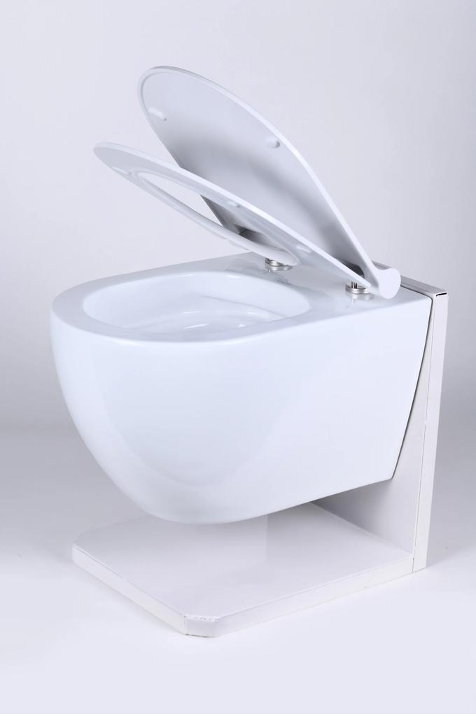 Závěsný WC komplet bez příruby UpTrend Milagro TR2210, včetně sedátka