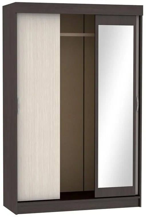 Ložnicová sestava v kombinaci dub belfort a wenge KN700
