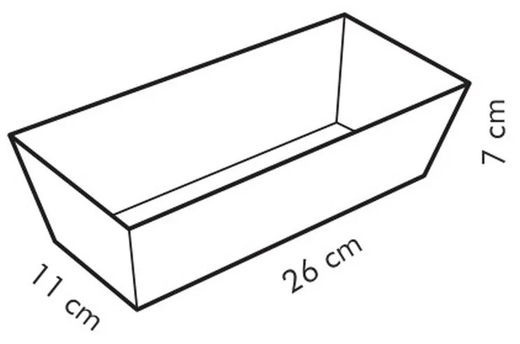Forma bochníková DELÍCIA 26 x 11 cm
