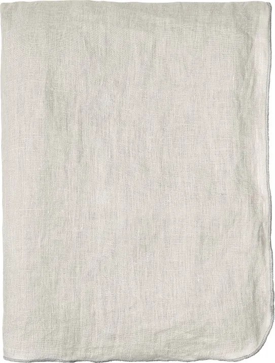 Lněný ubrus Broste GRACIE 160x200 cm světlý len