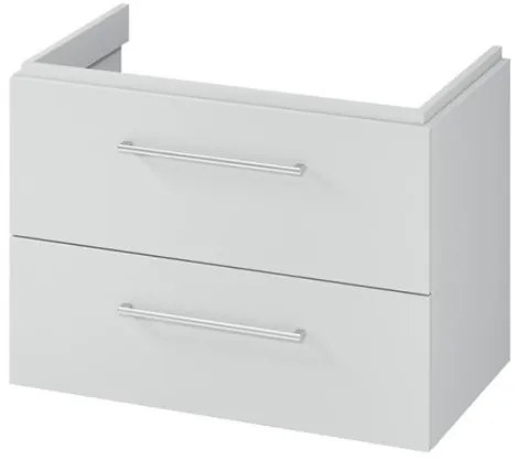 Cersanit Larga, umyvadlová skříňka 80cm, šedá matná, S932-075
