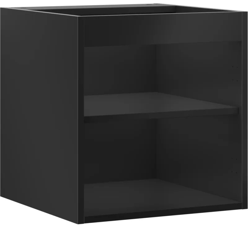 Mexen Box-A korpus skříňky pod umyvadlo 45 cm, černý mat - 91AX1-0450-470-1-71