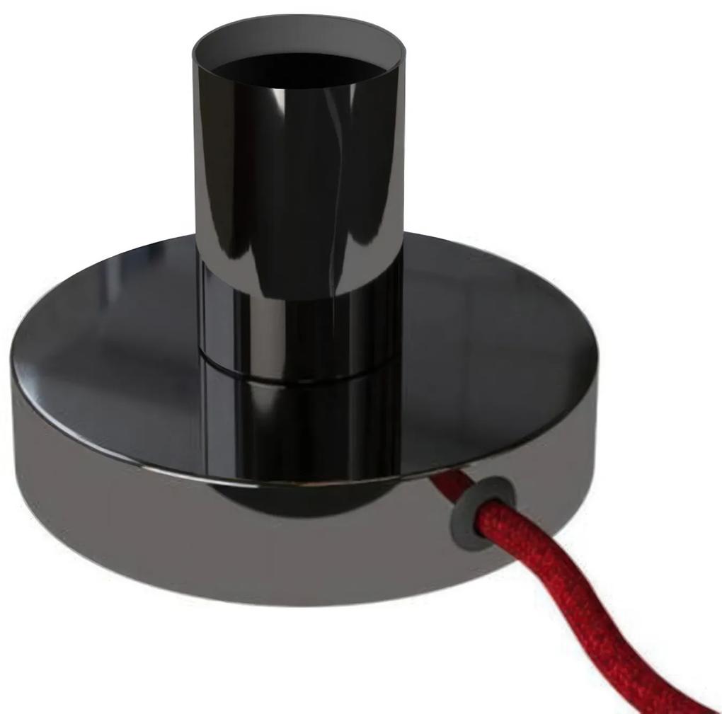 creative cables Kovová stolní lampa Posaluce Barva: Matná černá