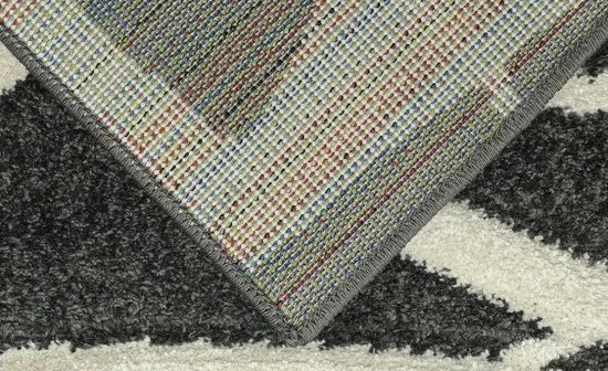 Oriental Weavers, Kusový koberec Portland 57/RT4E, 80x140, šedá, chodba / předsíň