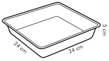 Tescoma Plech na pečení DELÍCIA, 24 x 24 cm