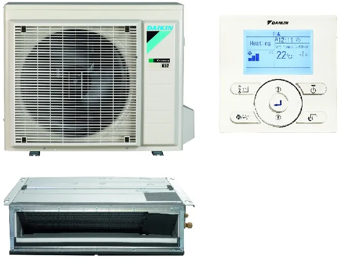 Kanálová Klimatizace Daikin 1+1 5kW R32