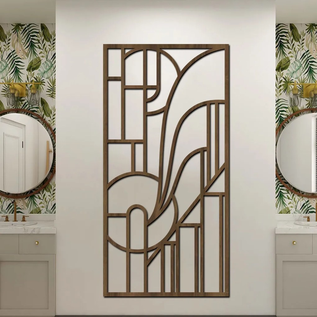 dřevo života Dřevěný panel na zeď GATSBY II Zvolte rozměr (cm): 100x200, Zvolte barvu dekoru: Třešeň