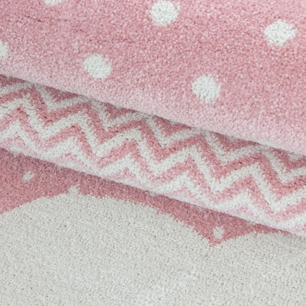 Ayyildiz koberce DOPRODEJ: 120x170 cm Dětský kusový koberec Bambi 820 pink - 120x170 cm