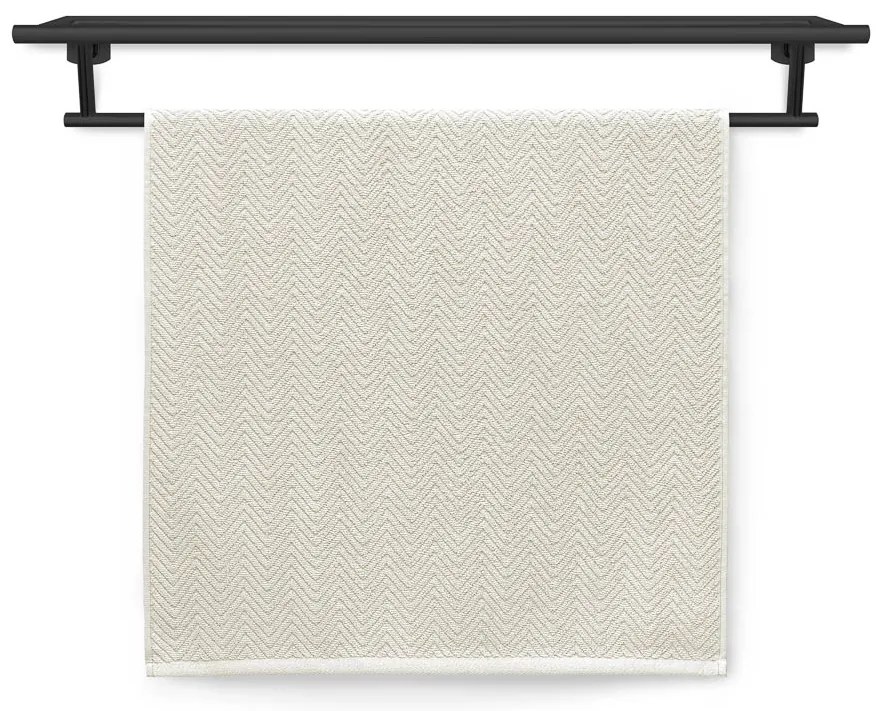 Ručník Veba GRAND 500 Rybí kost slonová kost Velikost: 70x40 cm