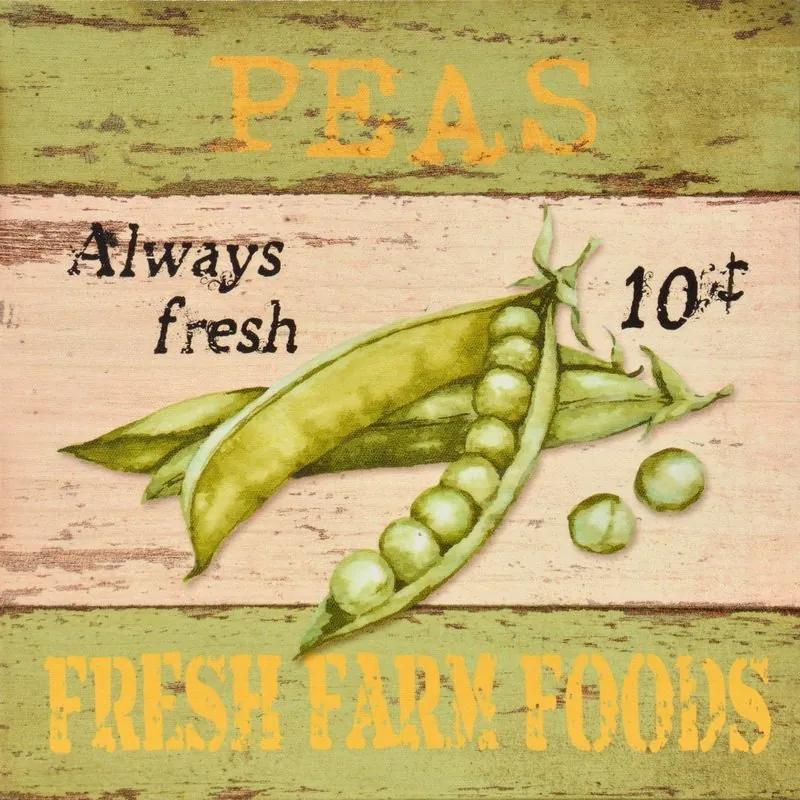 Obraz na plátně - Peans (Fresh Farm Foods)