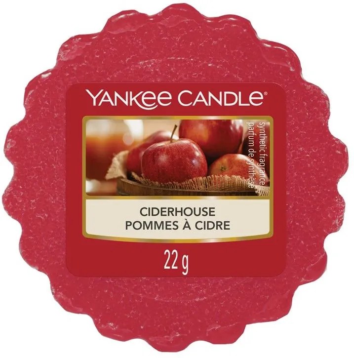 Vonný vosk do aromalampy Yankee Candle Ciderhouse 22g/8hod