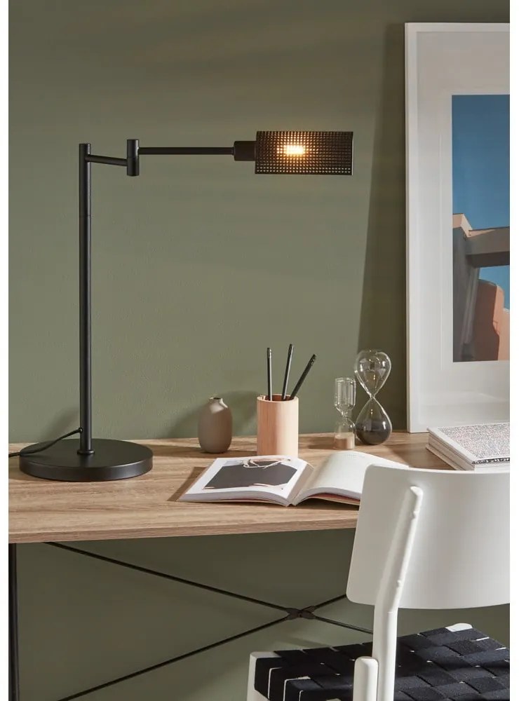 Černá stolní lampa Markslöjd Yale Table Black