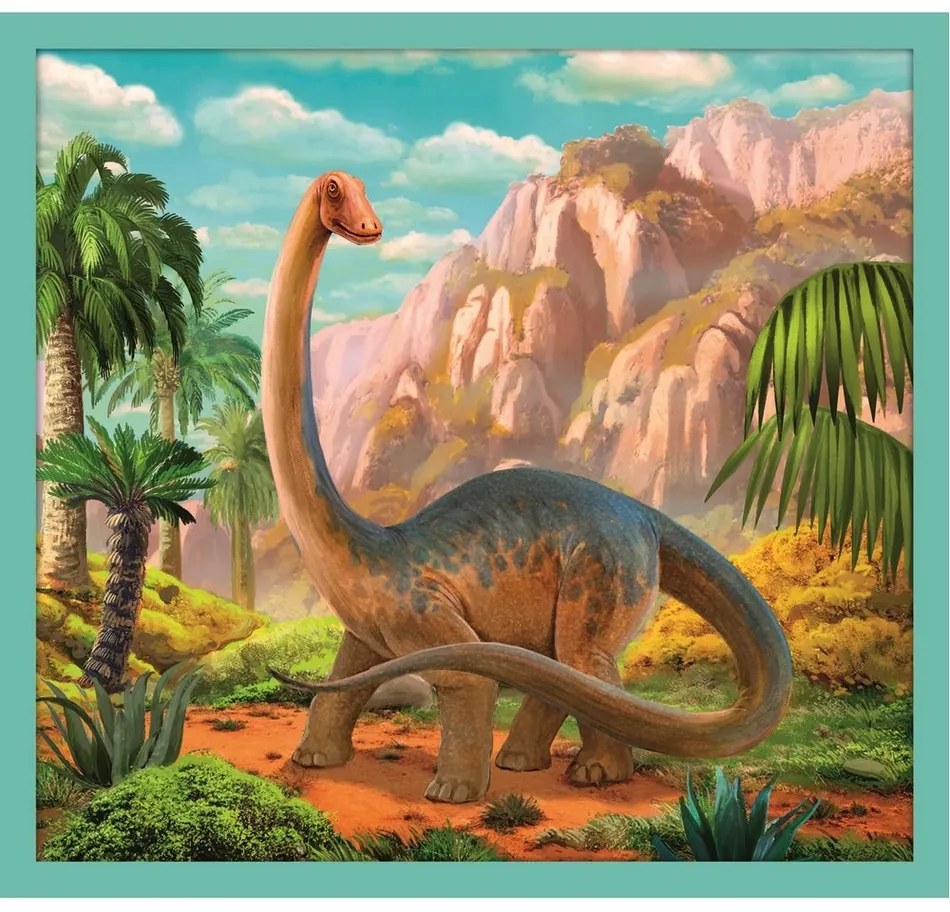 Trefl Puzzle Dinosauři, 10v1