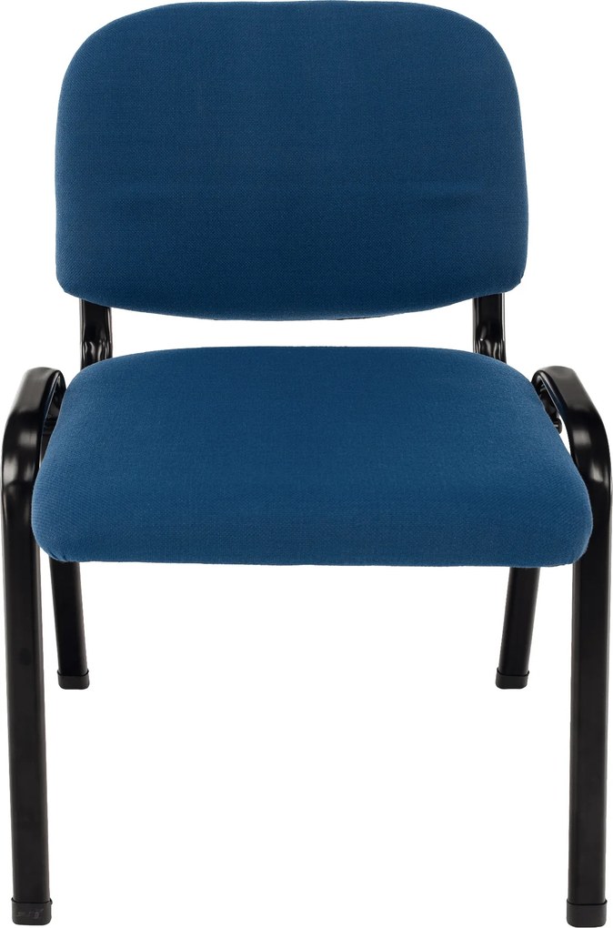 Kancelářská židle, tmavě modrá, ISO ECO