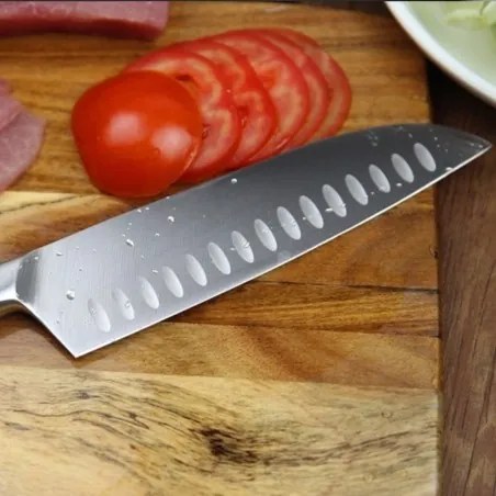 DELLINGER Classic Sandal Wood nůž Santoku 7" (178mm)